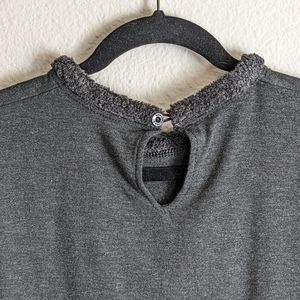 Fendi | Tops | Vintage Fendi Short Sleeve Top Fuzzy Collar Neck Swinger ...